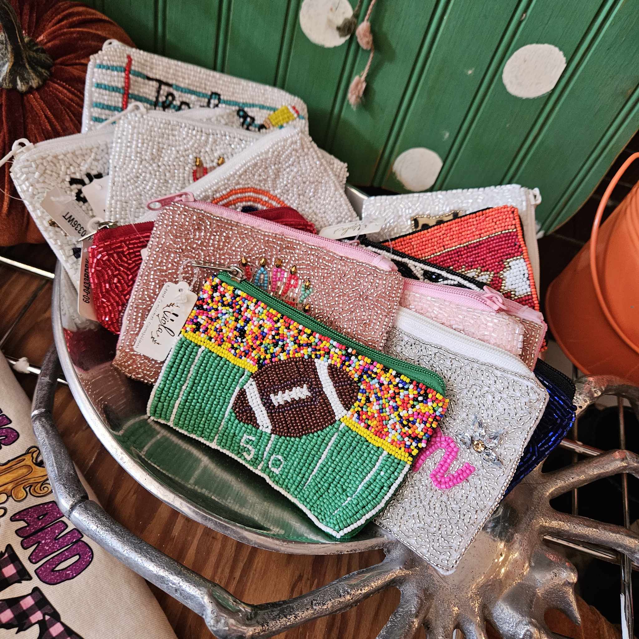 Beaded Coin Bags – The Hay Loft